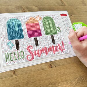 Summer Diamond Art Kit - Etsy
