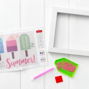 Summer Diamond Art Kit - Etsy