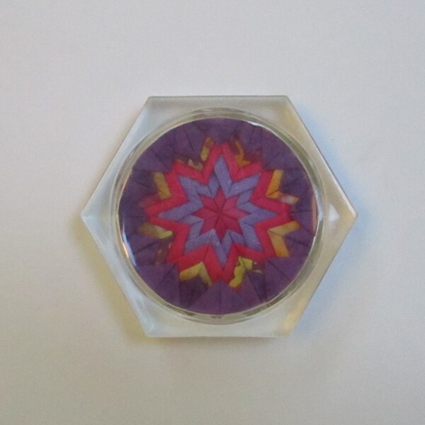 Folded Star Coaster Pattern - Etsy