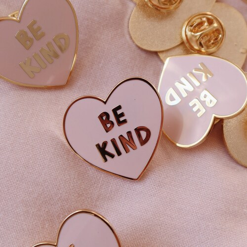 Be Kind Pin - Etsy