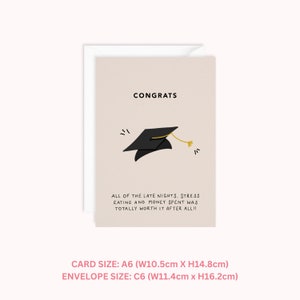 Congrats Graduation Card | Funny Graduation Card | Yay! You Did It ...