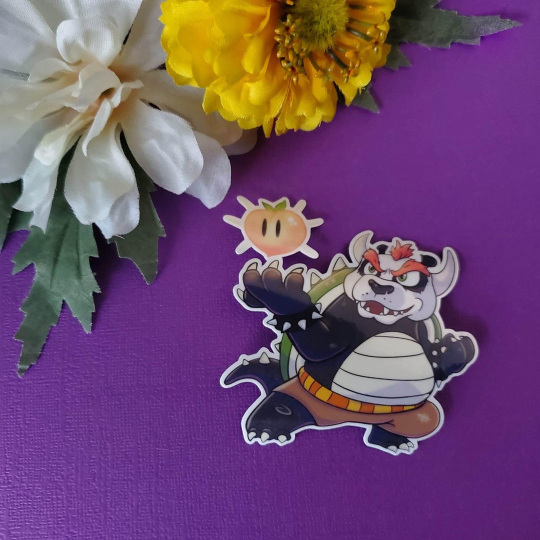 Powser Sticker bowser 'super Mario' Po 'kung Fu Panda' - Etsy