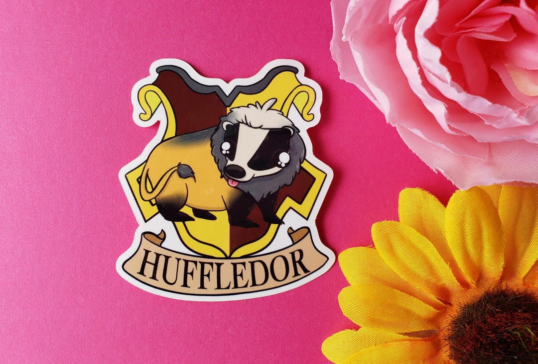 Huffledor Sticker (hufflepuff + Gryffindor) - Etsy