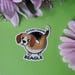 Everything Beagle Sticker (everything Bagel + Beagle) - Etsy