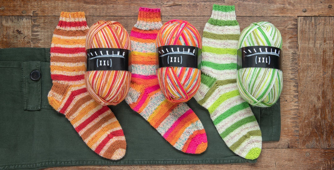 Trekking XXL ATELIER ZITRON New Colors Spring Wool Stocking Wool Sock ...