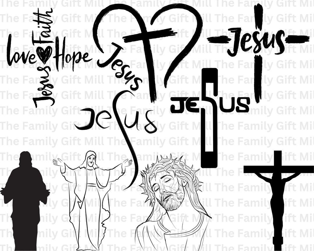 Christian Easter Svg Cut Files for Jesus Resurrection, Religious Easter ...