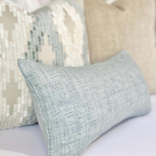 Blue Modern Pillow - Etsy
