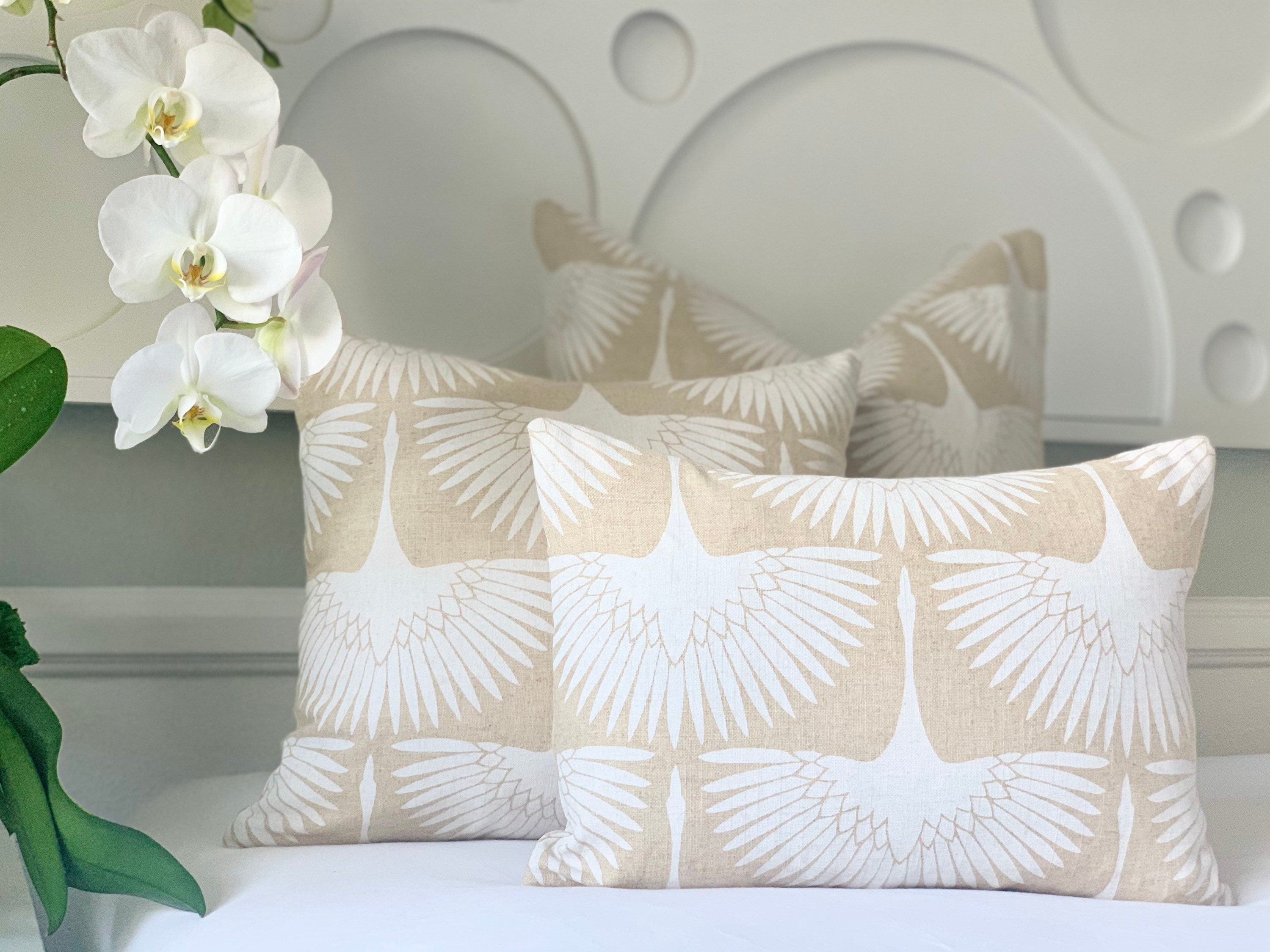 Designer Linen Pillow Cover Decorative Pillow Cover Orange - Etsy