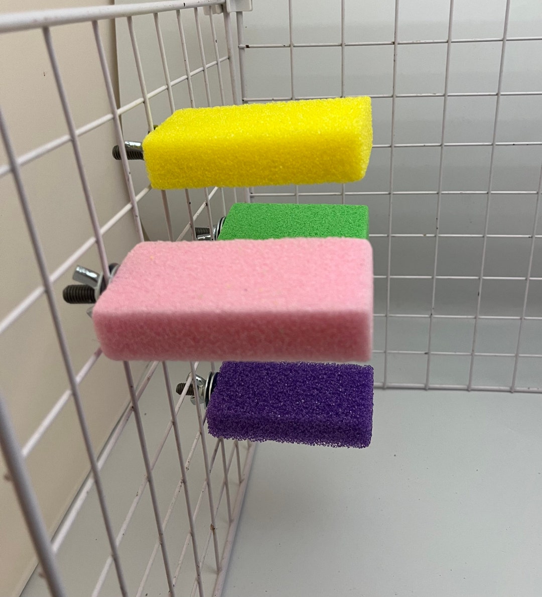 Rat Pumice Coloured Perch for Cage, Pet Rat Toy Accessories - Etsy UK