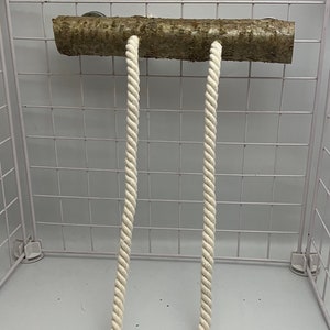 Large Chunky Wood Pet Perch for Cage, Pet Rat Toy Accessories, Rat ...