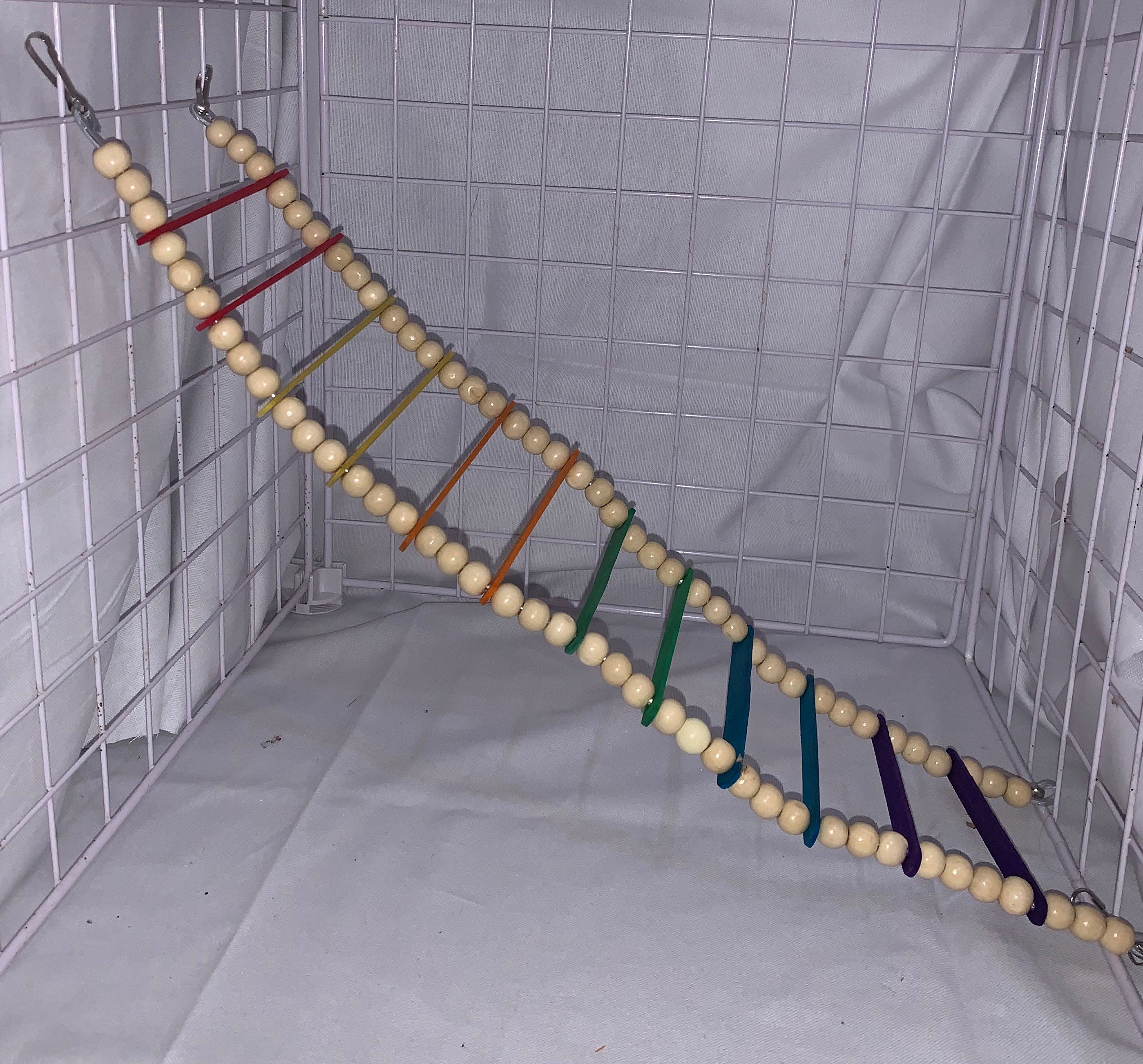 Small pet ladder for cage suitable for rat hamster birds | Etsy