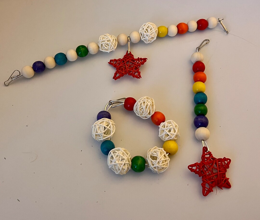 Rat Toy Rainbow Set, Rodents Rats, Hamsters, Mice. Rat Toy Accessories ...