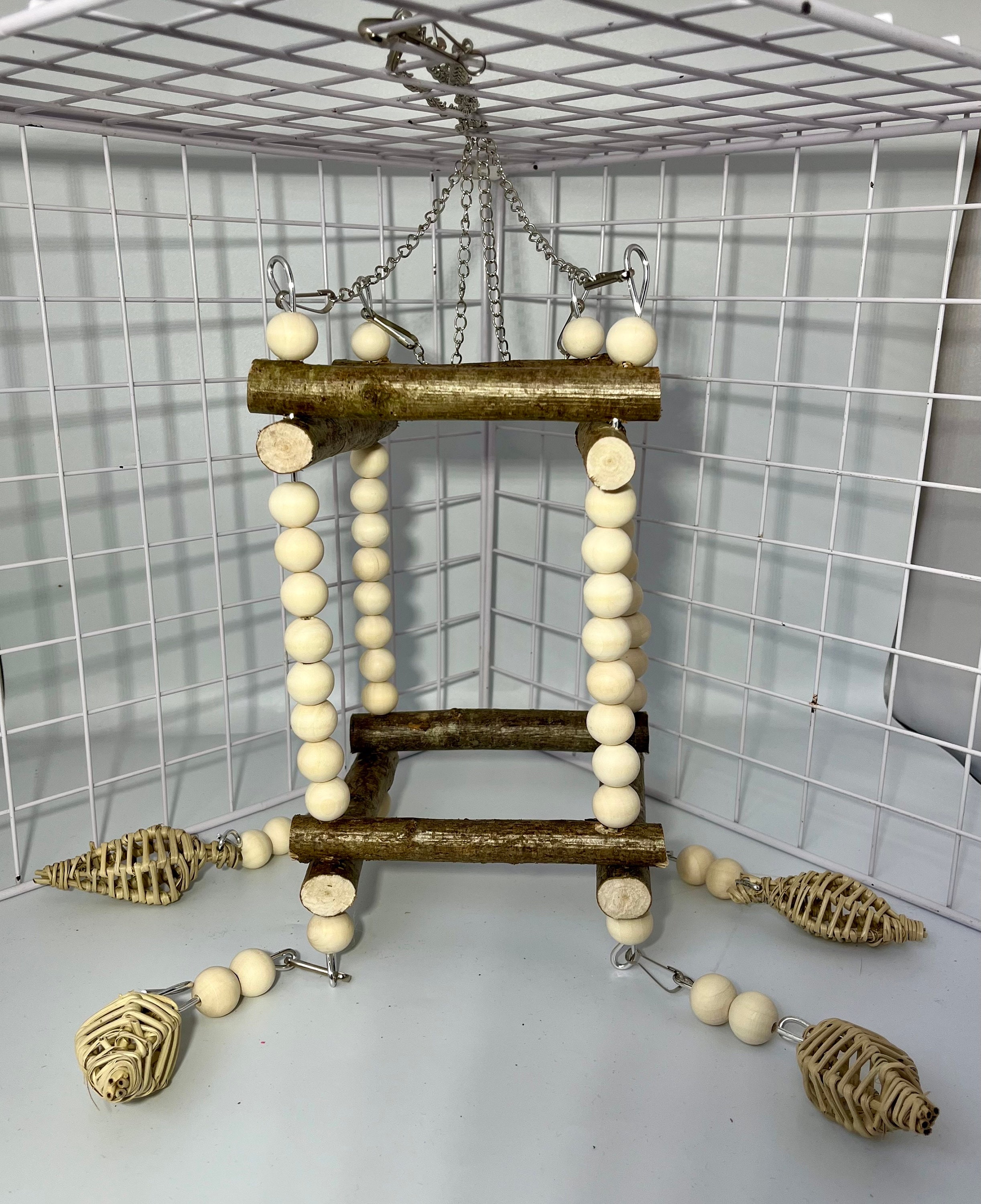 Hazel Hanging Activity Cube Rat Perch - Etsy