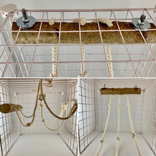 Nova Activity Rat Toy Perch for Cage Natural Cage Accessories - Etsy