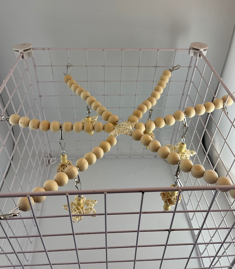 Nova Activity Rat Toy Perch for Cage Natural Cage Accessories - Etsy