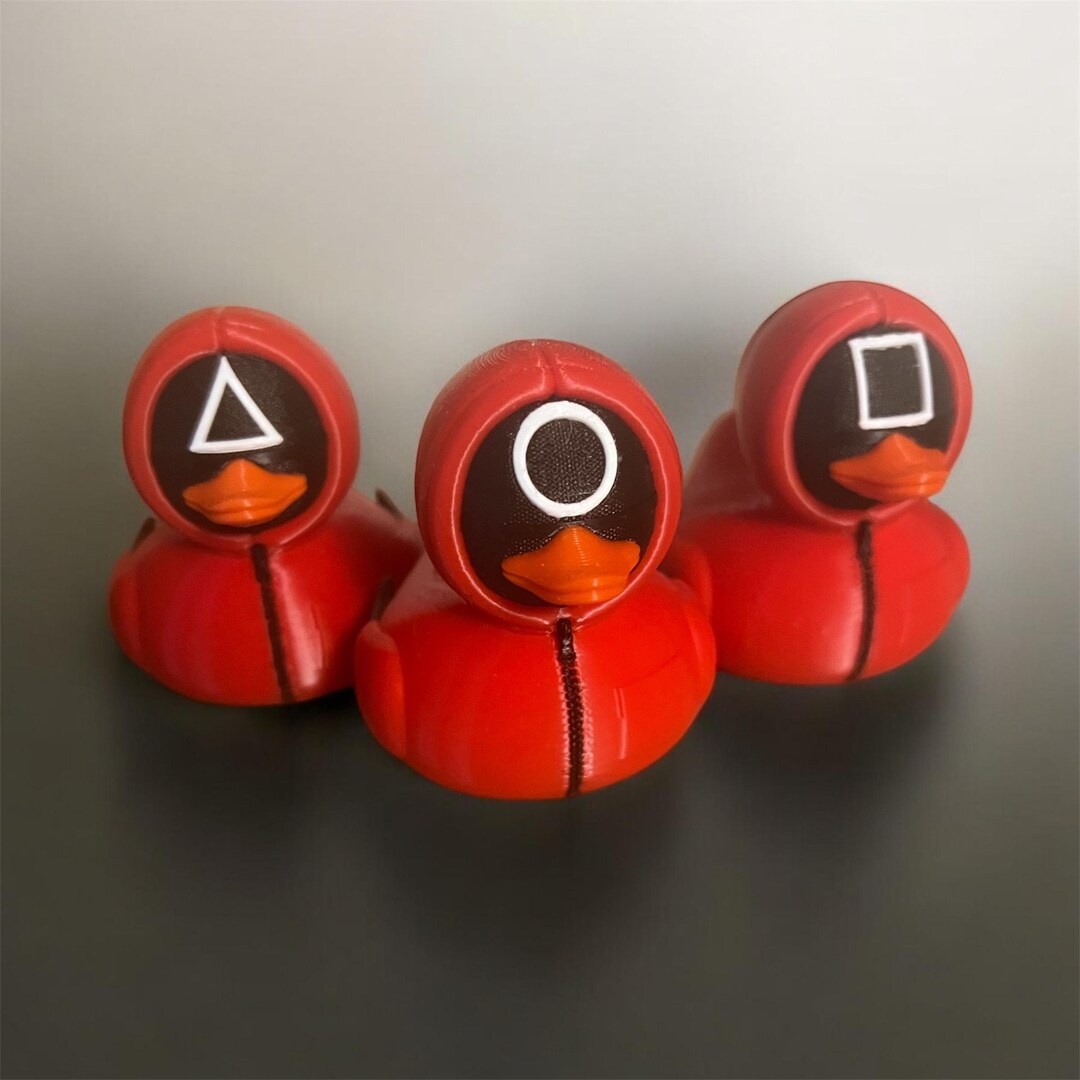 Squid Games 3D Printed Ducks - Etsy