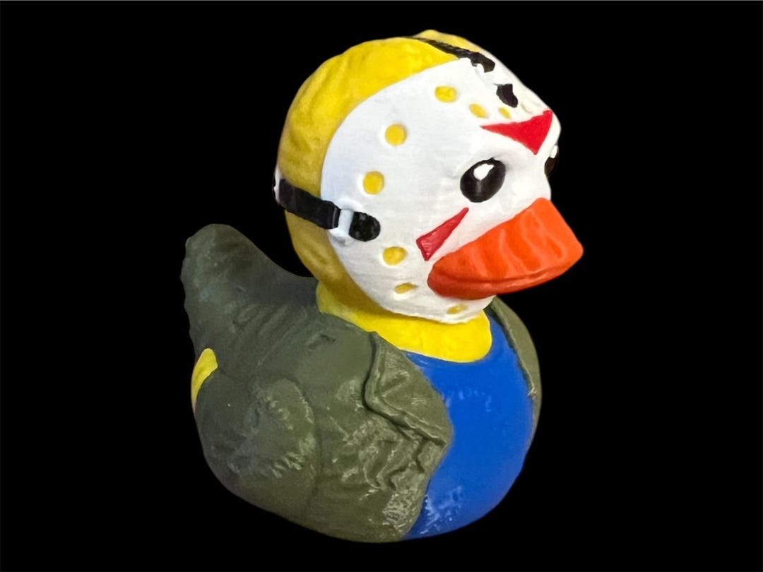 Jason Voorhees 3D Printed Duck - Etsy