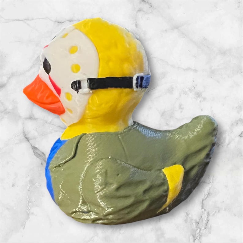 Jason Voorhees 3D Printed Duck - Etsy