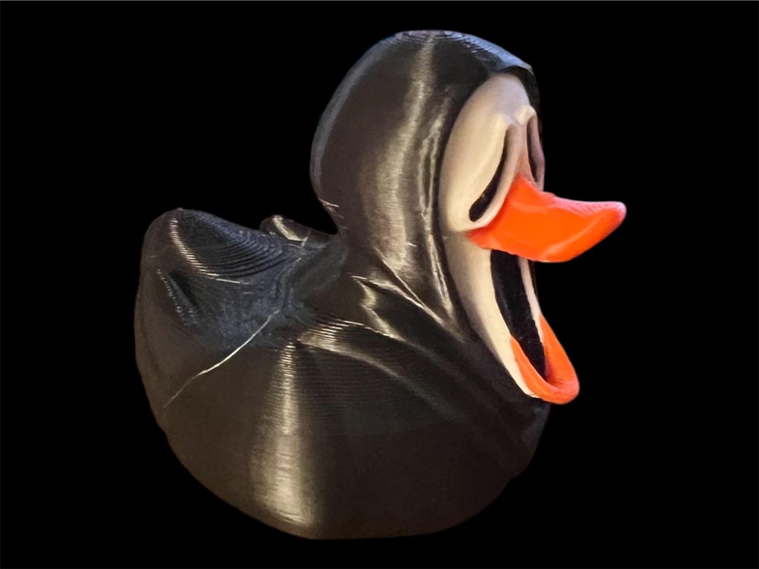 Scream 3D Printed Duck - Etsy UK