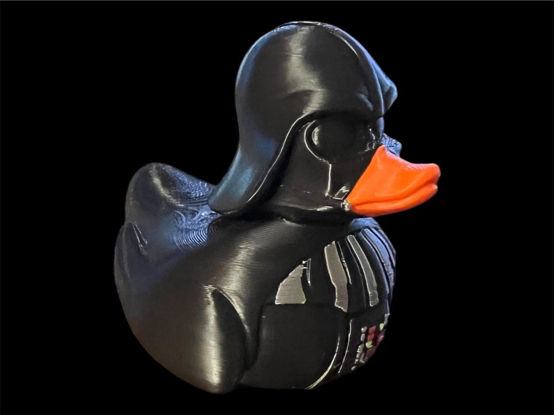 Darth Vader 3D Printed Duck - Etsy