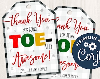 Printable/editable You Are Scent-sational Christmas Gift Tag - Etsy