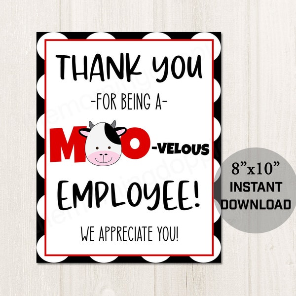 Chick Fil a Thank You Staff - Etsy