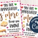 Printable/editable You Are Appreciated Smore Than You Know Valentines ...