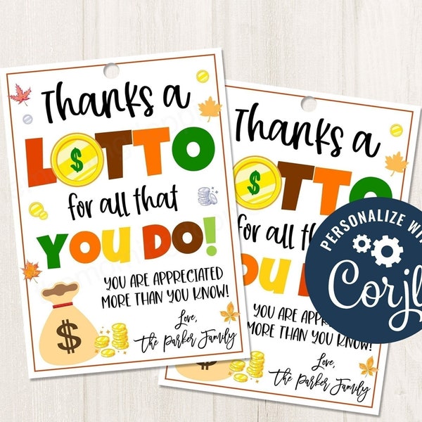 Thanks a Lotto - Etsy