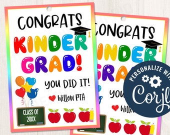 Graduation Gift Tag - Etsy