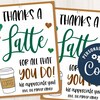 First Day of School Teacher Gift Tag, Sip Sip Hooray Coffee Gift Tag ...