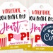 Printable/editable You Make My Heart Pop Valentines Gift Tag - Etsy