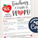 Printable/editable Floral Bloom Theme Parent Letter Teacher Staff ...