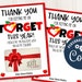 Printable/editable Thank You Keeping Me on Target This Year | Etsy
