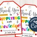 Printable/editable School Supplies Thank You Appreciation Gift Tag for ...