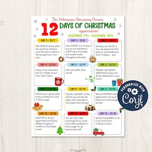 Christmas Holiday Appreciation Flyer Invitation Gratitude Flyer for ...