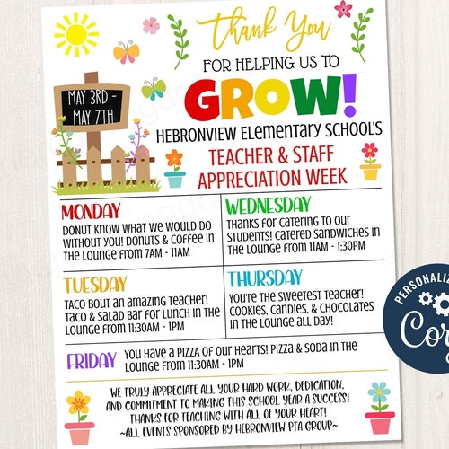 Printable/editable Floral Bloom Theme Parent Letter Teacher - Etsy