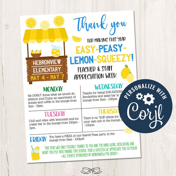 Lemonade Theme - Etsy