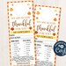 Printable/editable VIP Room Service Thanksgiving Fall Thankful Theme ...