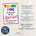 Printable/editable Thank You for All You Do Appreciation Gift - Etsy