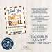 Printable/editable Thank You for the Sweet Roll You Play Cinnamon Roll ...