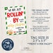 Printable/editable Rollin' by to Say Thank You Cinnamon Roll Merry ...