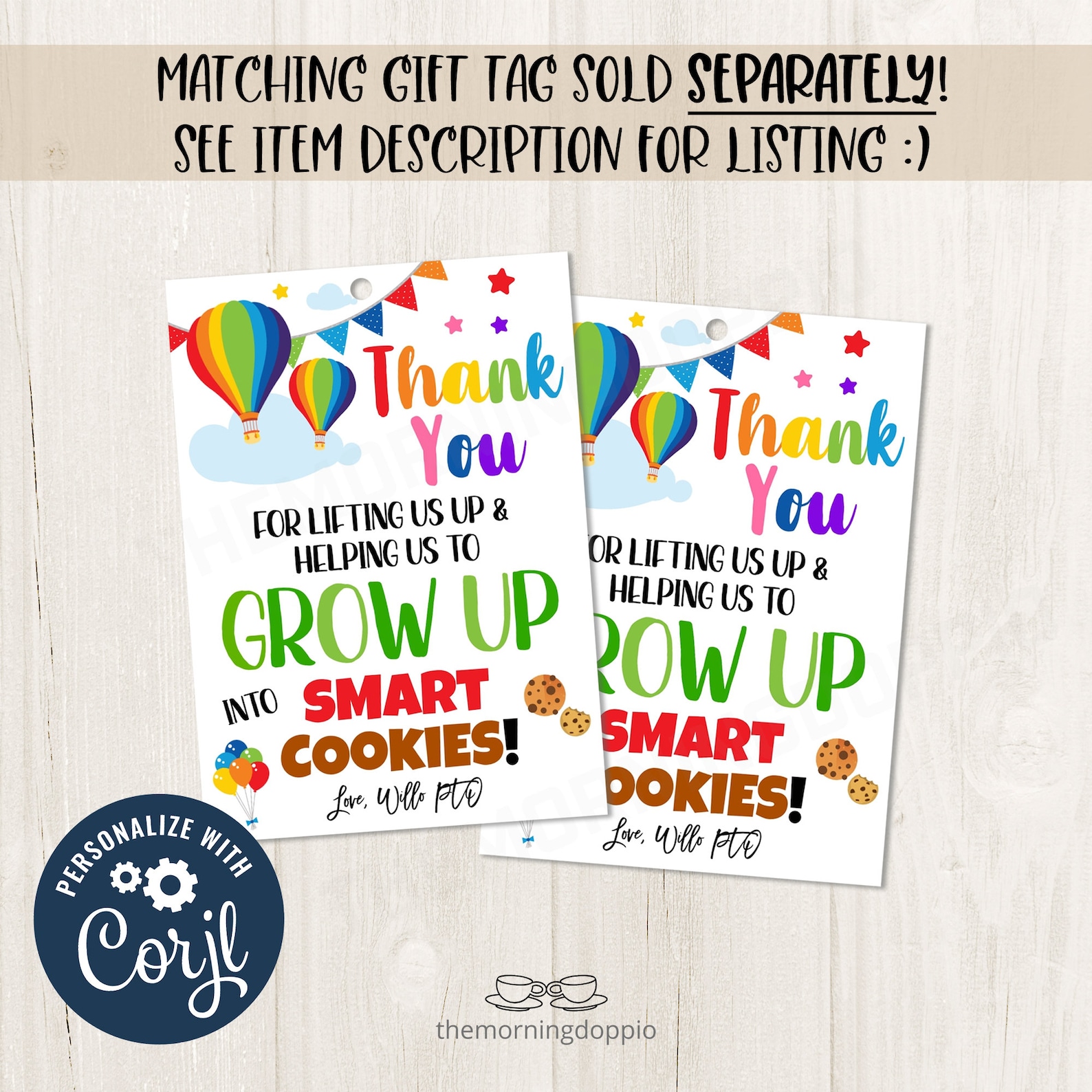 Printable/editable Lift Us up Teacher Staff Appreciation Week - Etsy