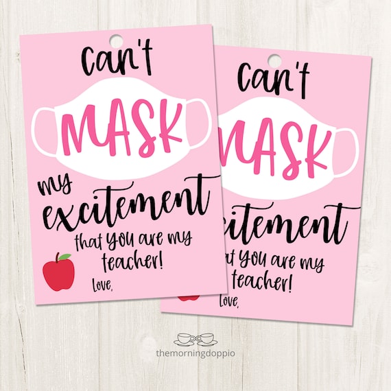 Printable Can't Mask My Excitement That You Are My | Etsy