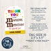 Printable/editable You Are Marvelous and Magnificent M&M Gift Tag for ...