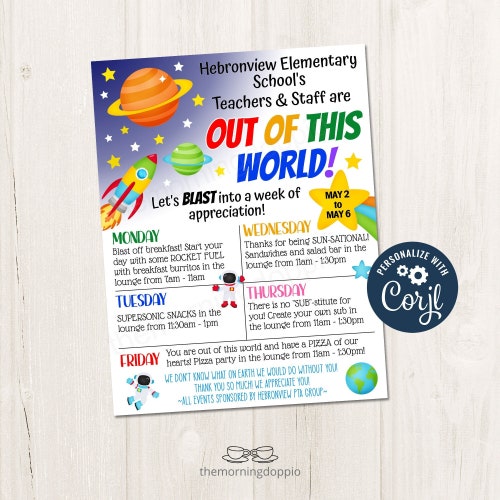 Printable/editable Outer Space Galactic Theme Parent Letter - Etsy