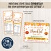 Printable/editable VIP Room Service Thanksgiving Fall Thankful Theme ...