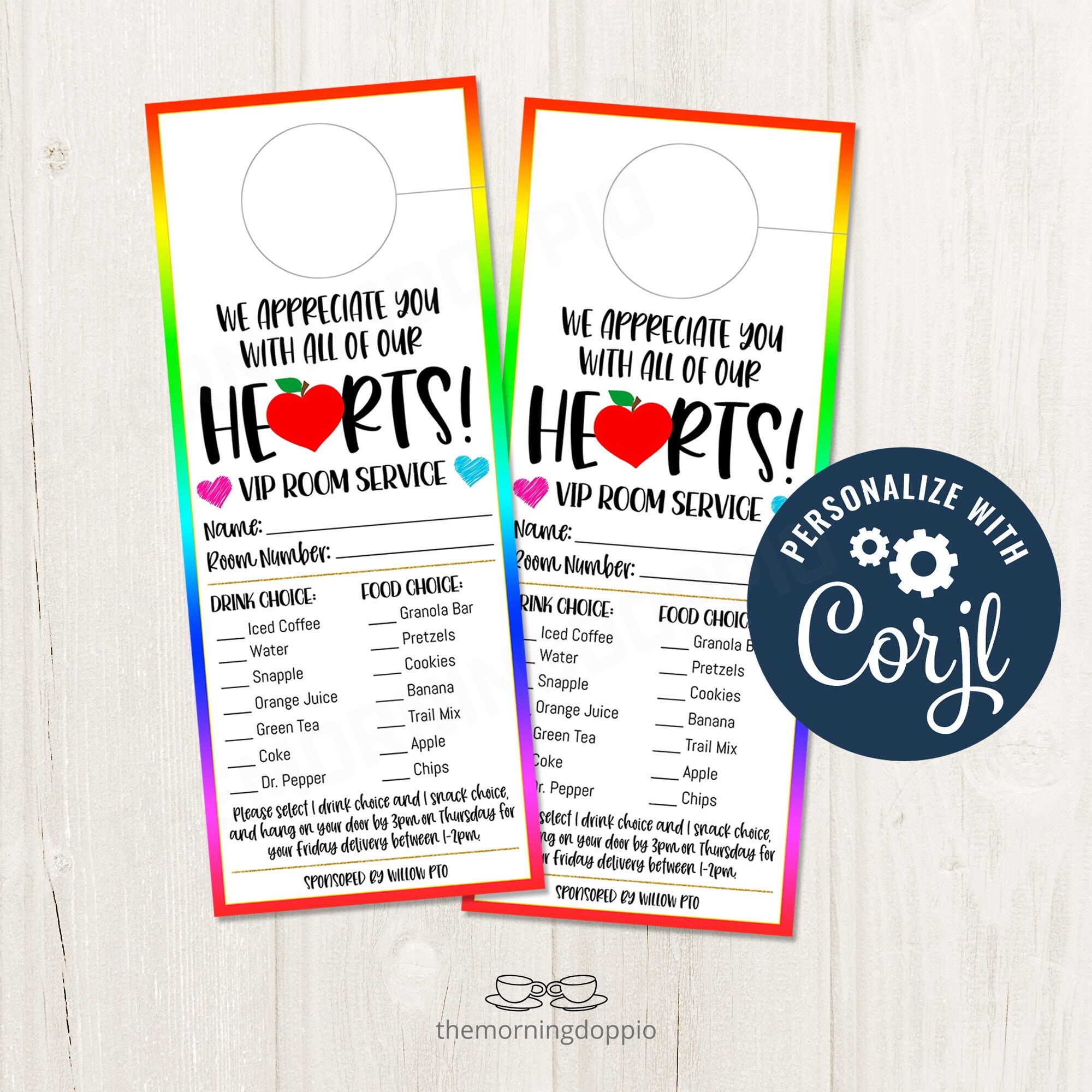 Printable/editable VIP Room Service Teaching is a Work of - Etsy UK