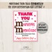 Printable/editable You Are Marvelous and Magnificent M&M Valentines Day ...