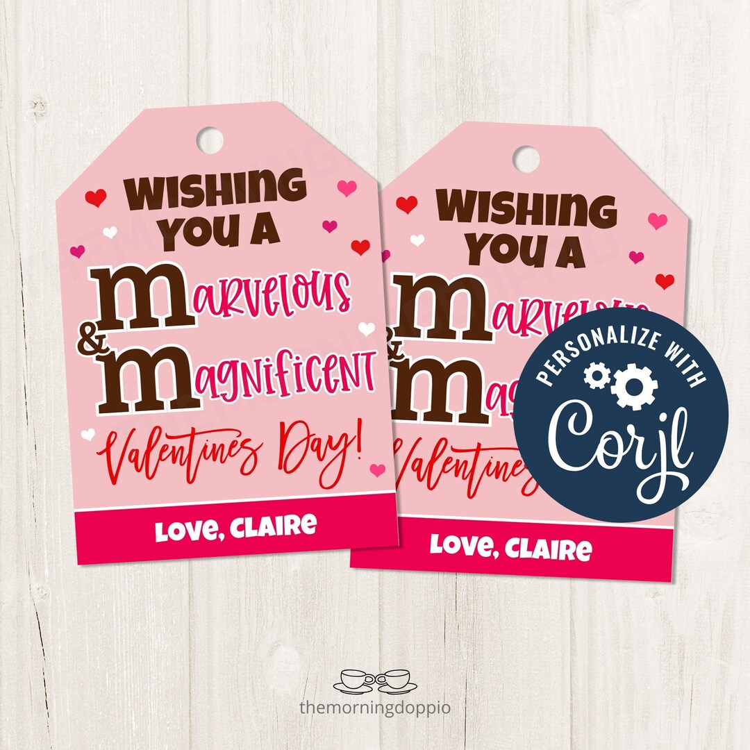 Printable/editable Wishing You a Magnificent and Marvelous Chocolate ...