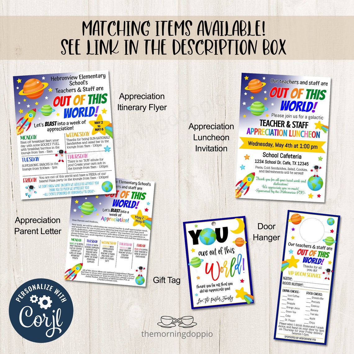 Printable/editable Outer Space Galactic Theme Parent Letter | Etsy